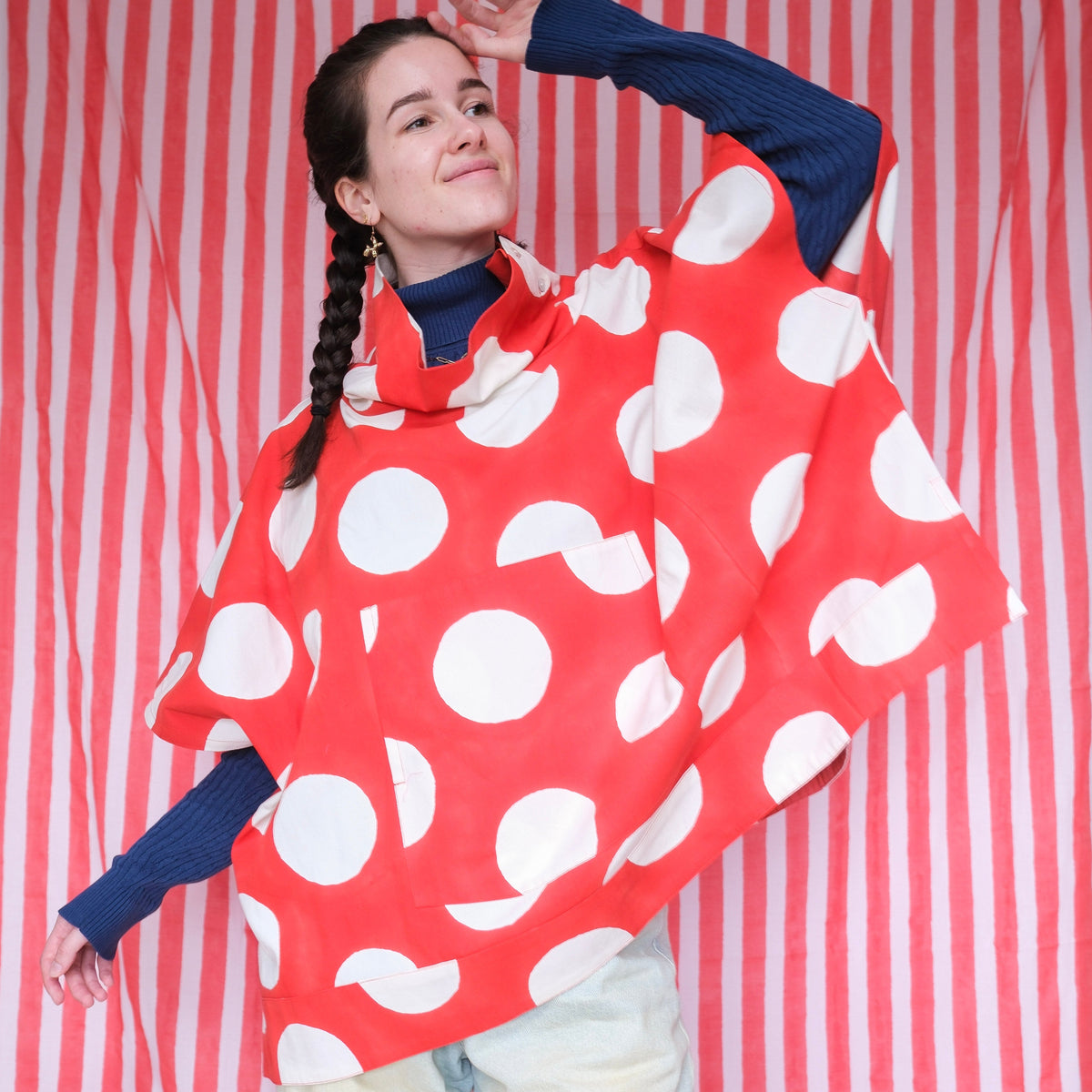 Agnes Poncho – KateAustinDesigns